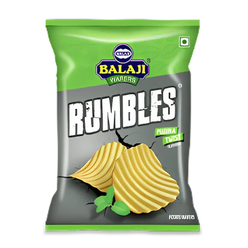 Balaji bramborové chipsy s příchutí máty (135g) – Dookan