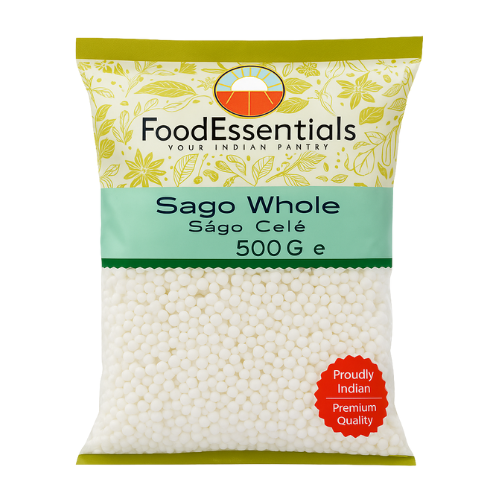 Food Essentials Indian Sago Seeds / Sabudana Medium (500g) – Dookan