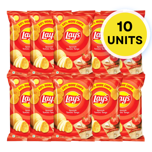 Lay's Spanish Tomato Tango Crisps (Bundle of 10 x 52g) - Sale Item [BB ...