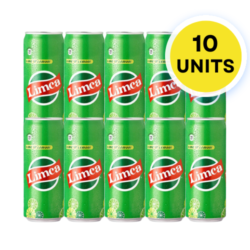 Cans Limca (Bundle of 10 x 300ml) – Dookan